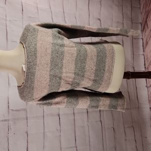 fatigue | Sweaters | Cashmere Striped Crop Sweater | Poshmark